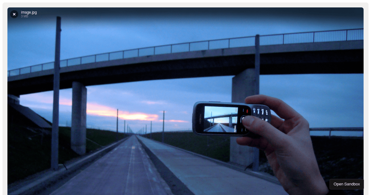 filepond file poster or default file (forked) - Codesandbox