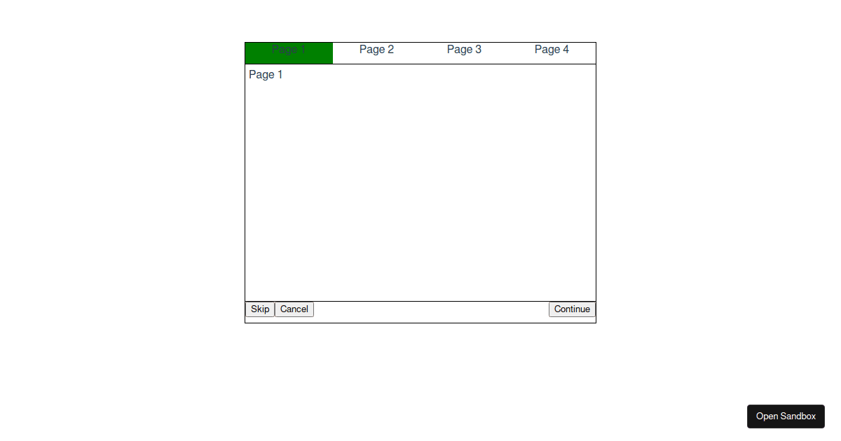 Vue Template with mounted - Codesandbox