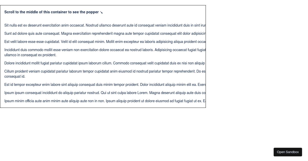 popper-scroll-container - Codesandbox