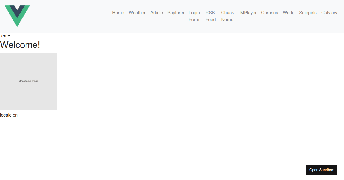 My Vue Playground Forked Codesandbox
