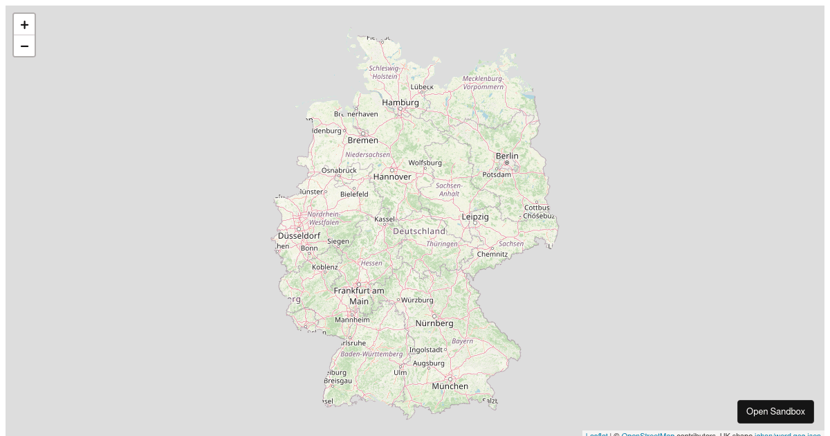React Leaflet V3 How To Show Only One Country Using React Leaflet 7609
