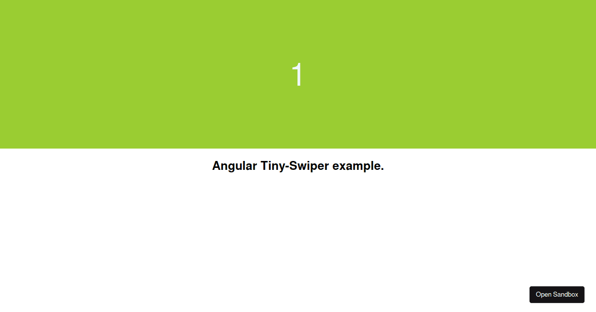 Angular - Codesandbox