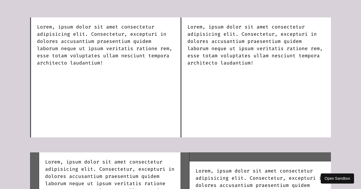 Vue Multi Split Pane Forked Codesandbox