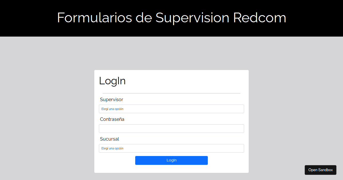 sup-form - Codesandbox