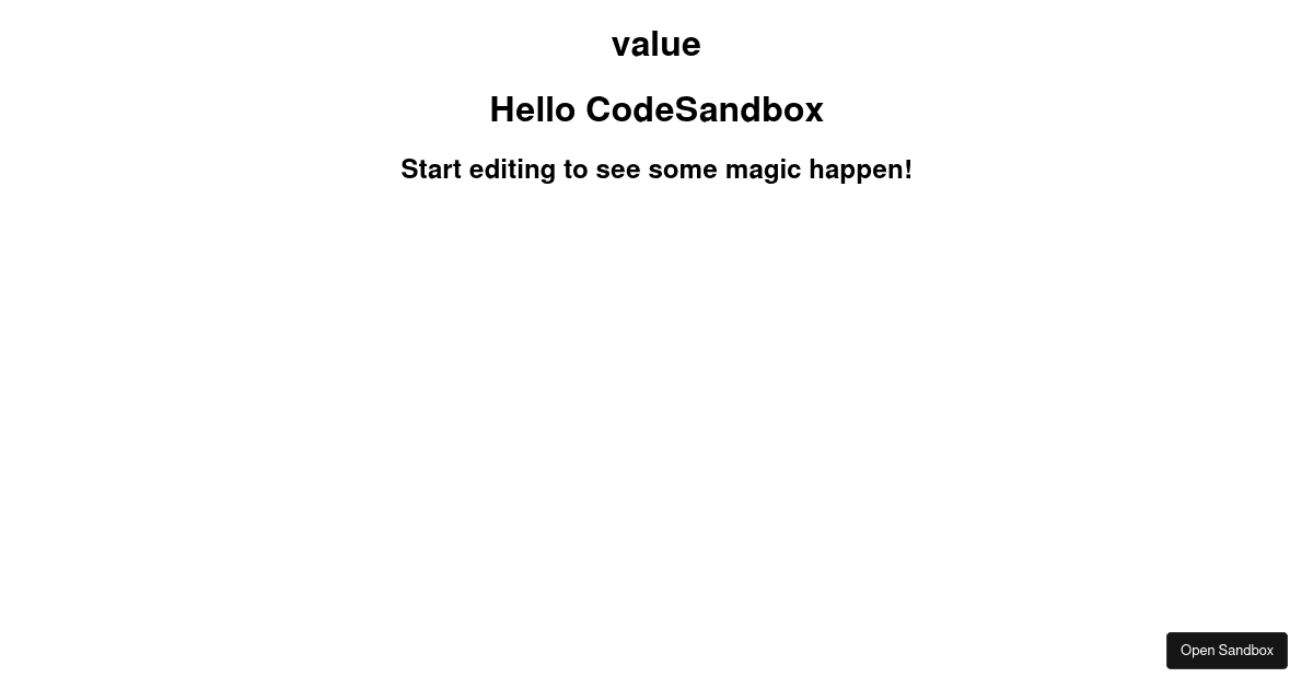 sharp-wildflower-bkfrs - Codesandbox