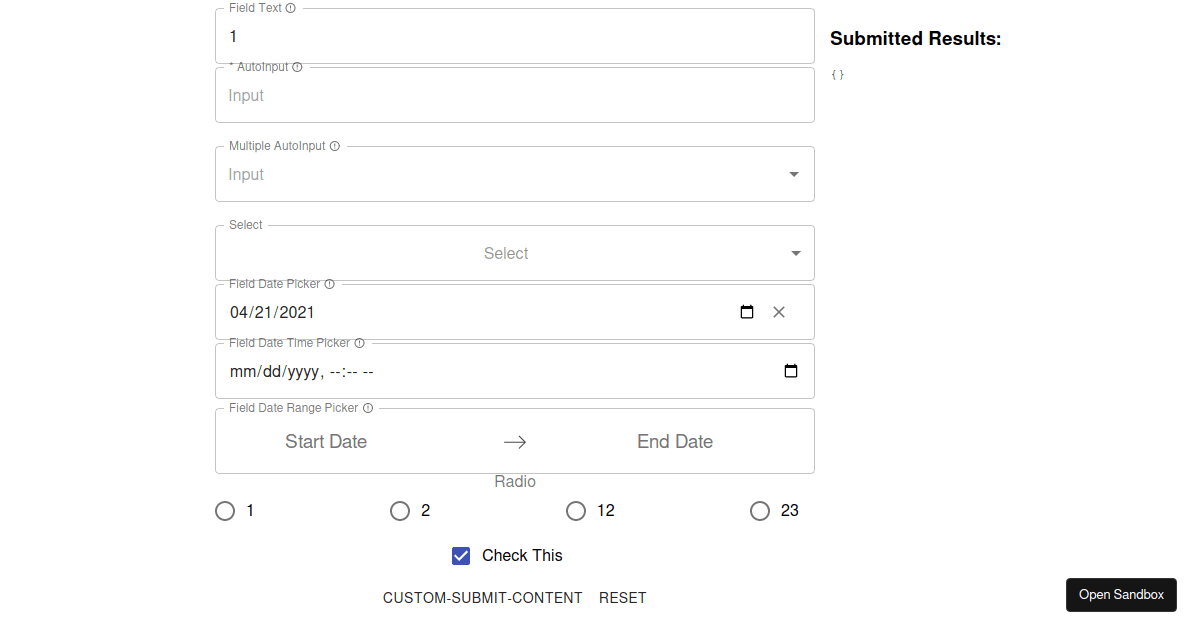 react-dependent-form-demo - Codesandbox