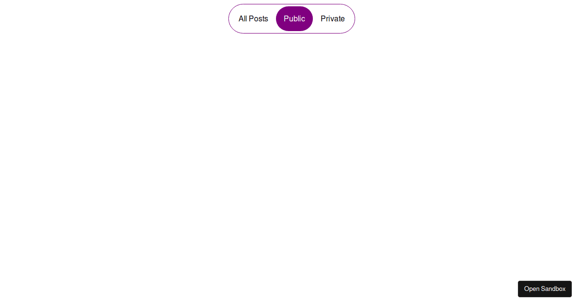 Tabs Component - Codesandbox Tabs Component - Codesandbox