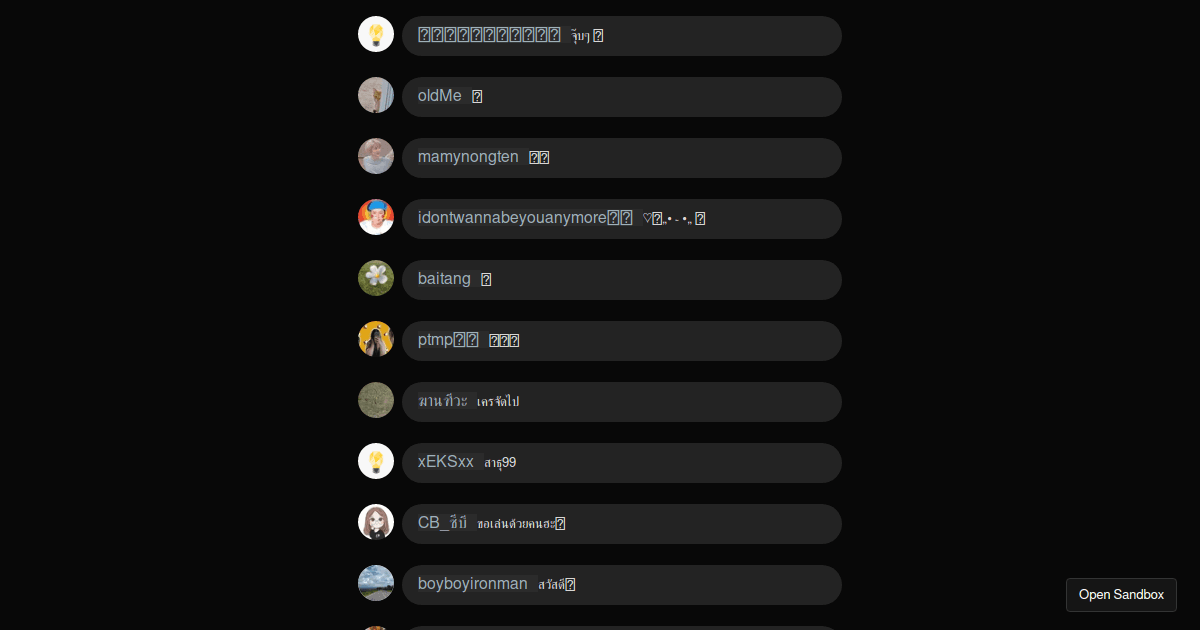 random - Codesandbox