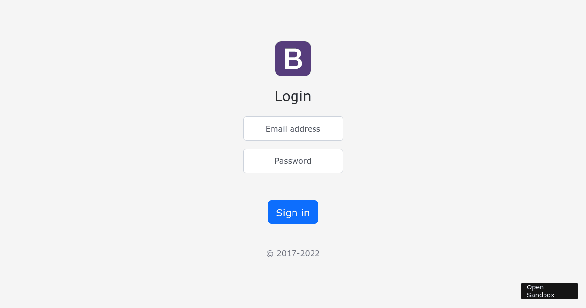 frontend - Codesandbox