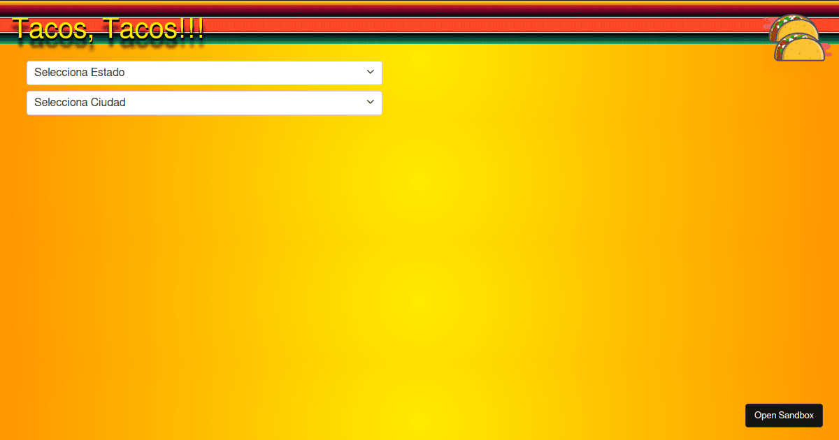 tacos-tacos - Codesandbox