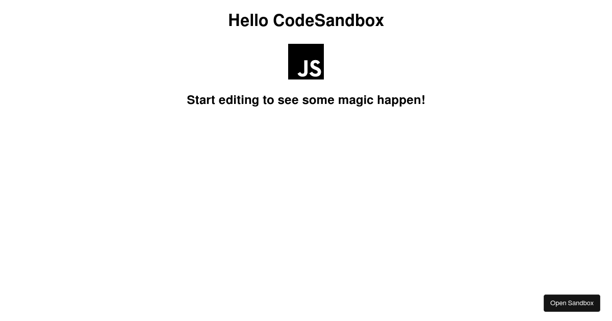 silly-fast-bl7jc - Codesandbox