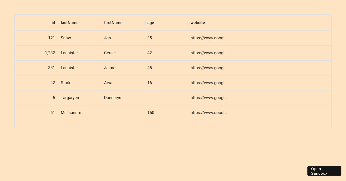 Mui Datagrid Initialstate Doesnt Work Codesandbox