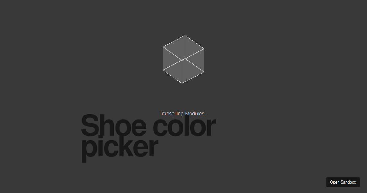 shoe-color-picker - Codesandbox