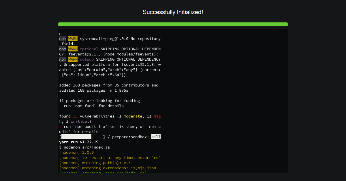 systemcall-ping - Codesandbox