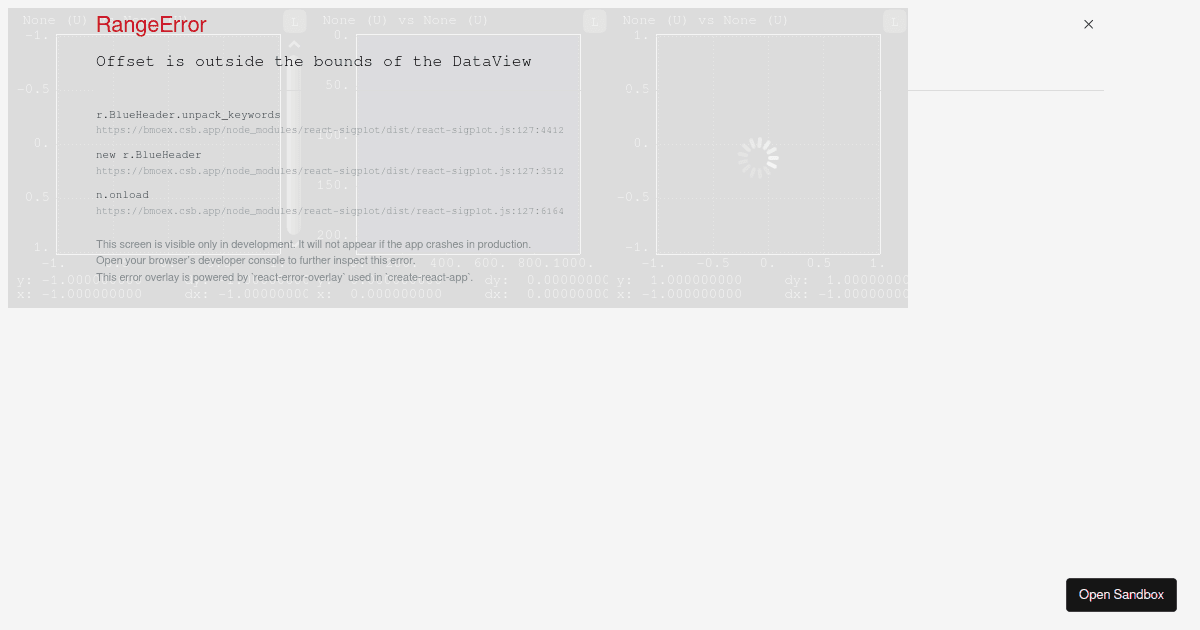 react-sigplot-demo - Codesandbox