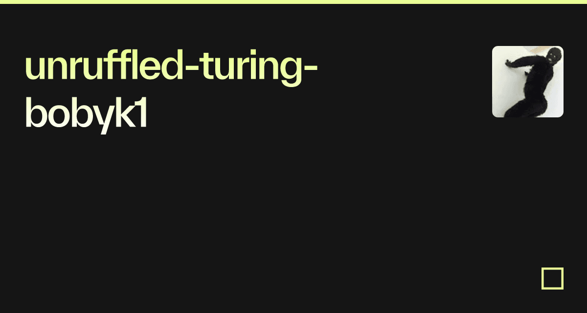 unruffled-turing-bobyk1 - Codesandbox