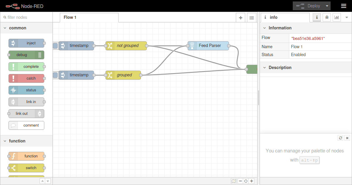 node-red - Codesandbox