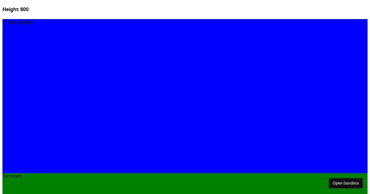 getting Ref Height - Codesandbox