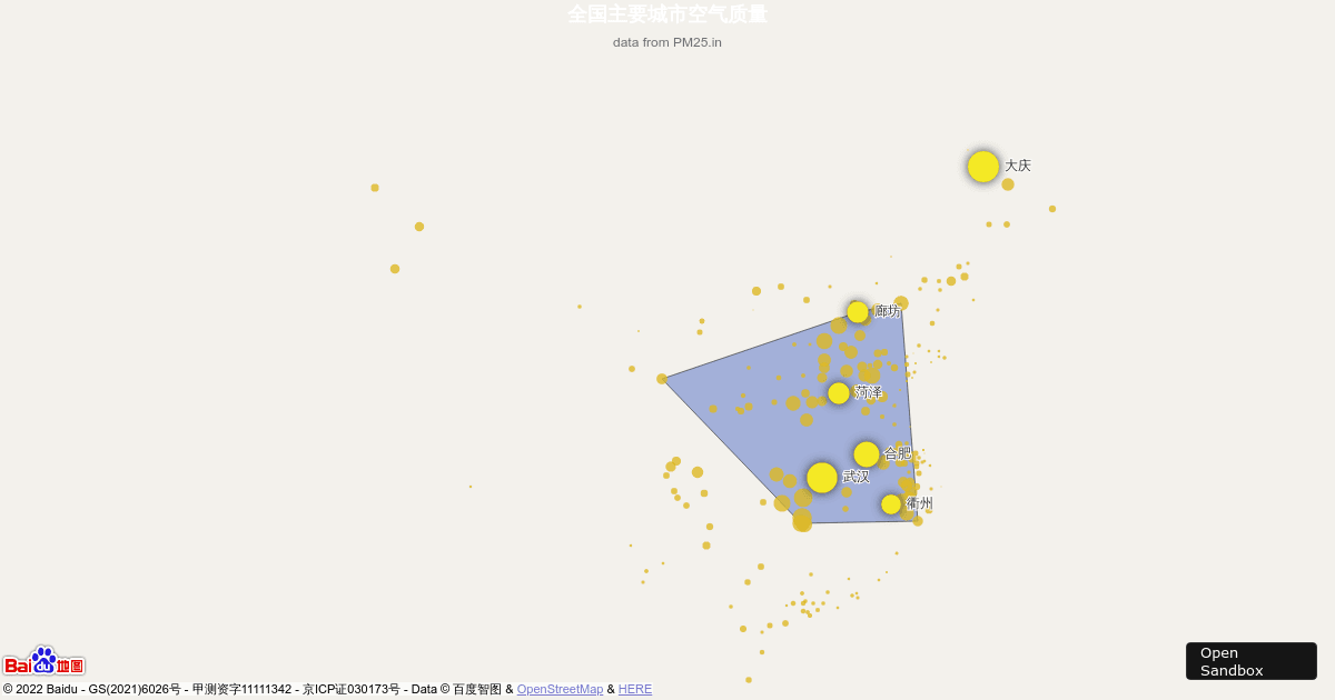 Draw Polygon on Map - Codesandbox