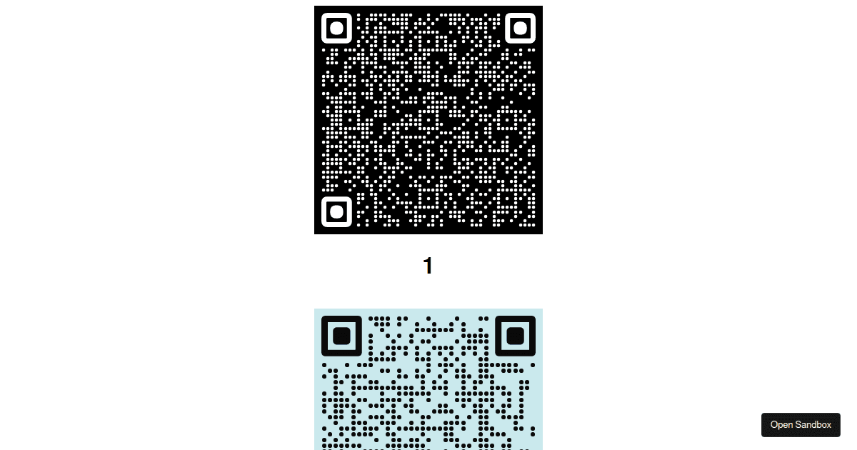 test qrcode by react-qrcode-logo - Codesandbox test qrcode by react-qrcode-logo - Codesandbox