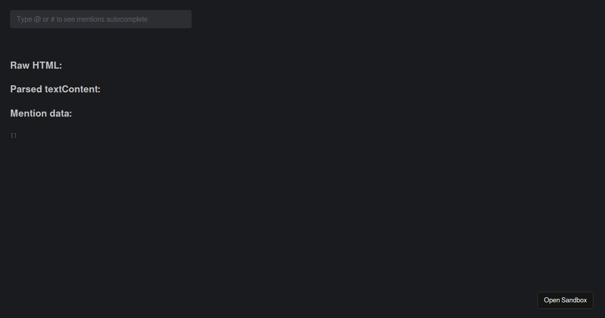 mantine-rich-text-input-mentions - Codesandbox