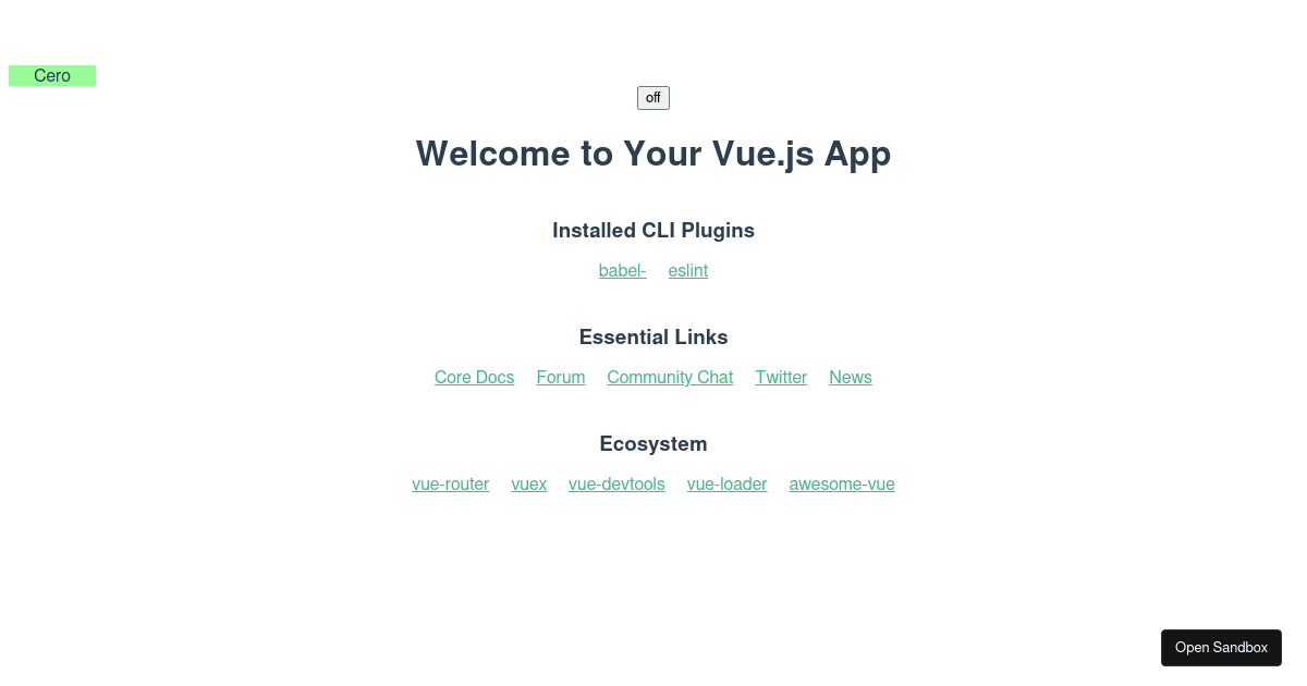 codesandbox - Codesandbox