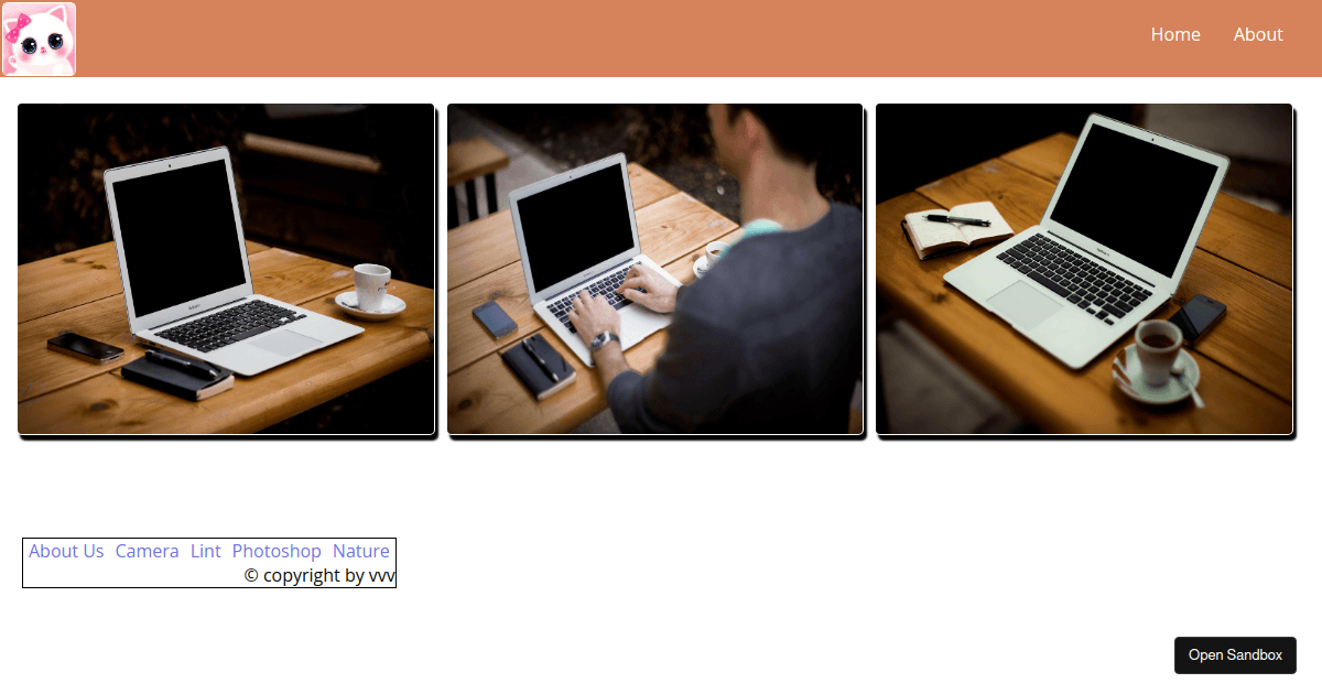 Image gallary - Codesandbox