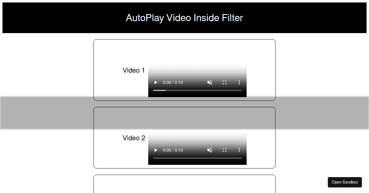 video_autoplay - Codesandbox
