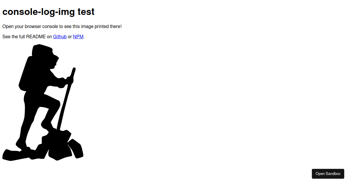 console-log-img-test - Codesandbox