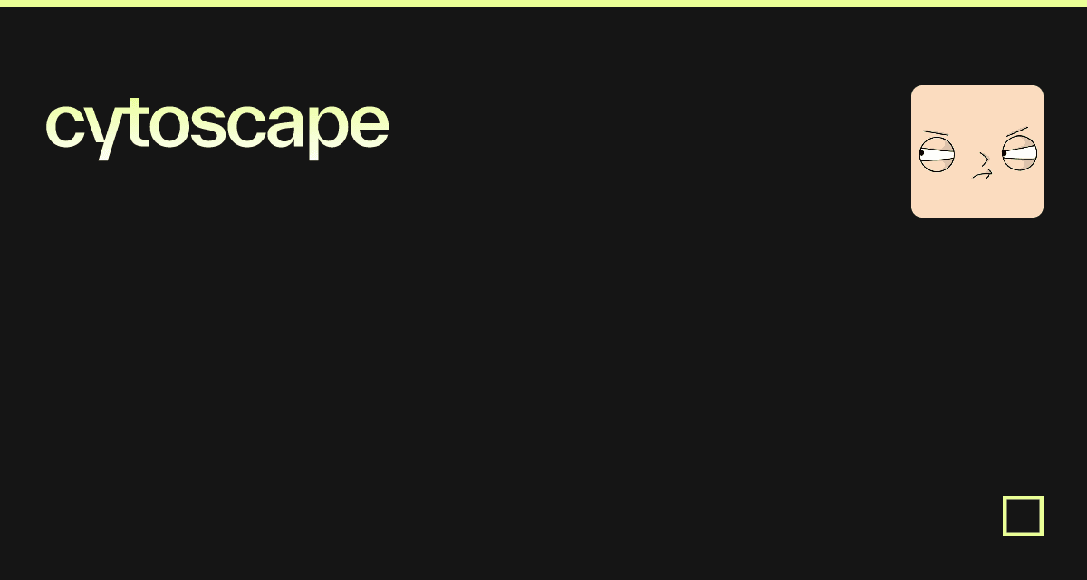 cytoscape - Codesandbox