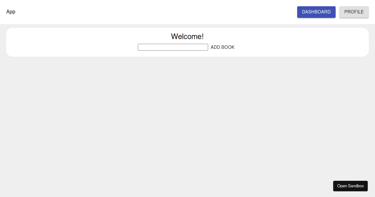 React Router Redux Toolkit Base Codesandbox
