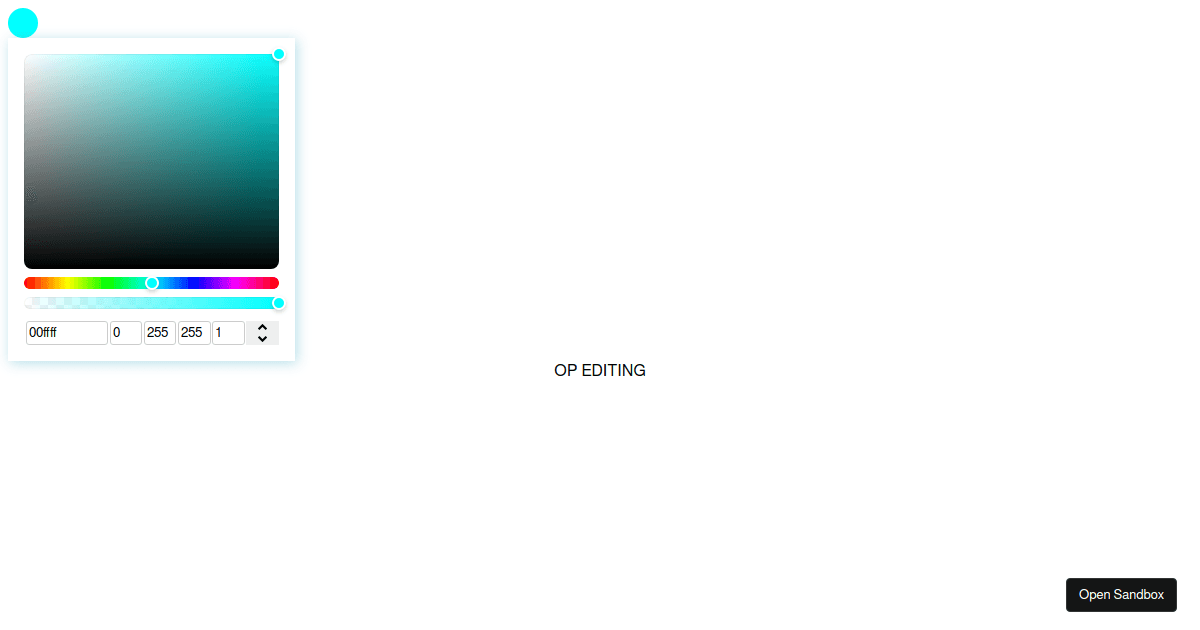 ferrous-color - Codesandbox