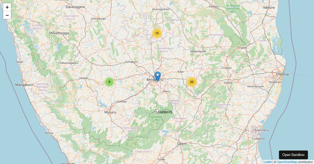 Marker Clustering (Leaflet.markercluster) with react-leaflet 2.0 ... Marker Clustering (Leaflet.markercluster) with react-leaflet 2.0 ...