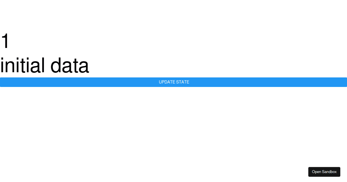 use effect - Codesandbox