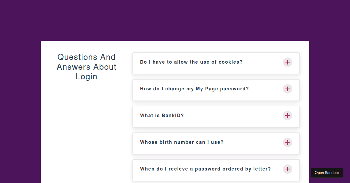 vue3-accordion - Codesandbox