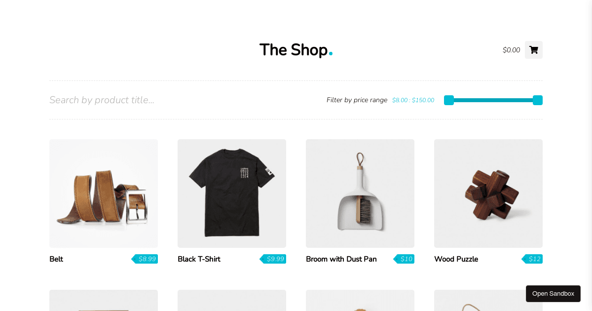 speedux-demo-shop - Codesandbox