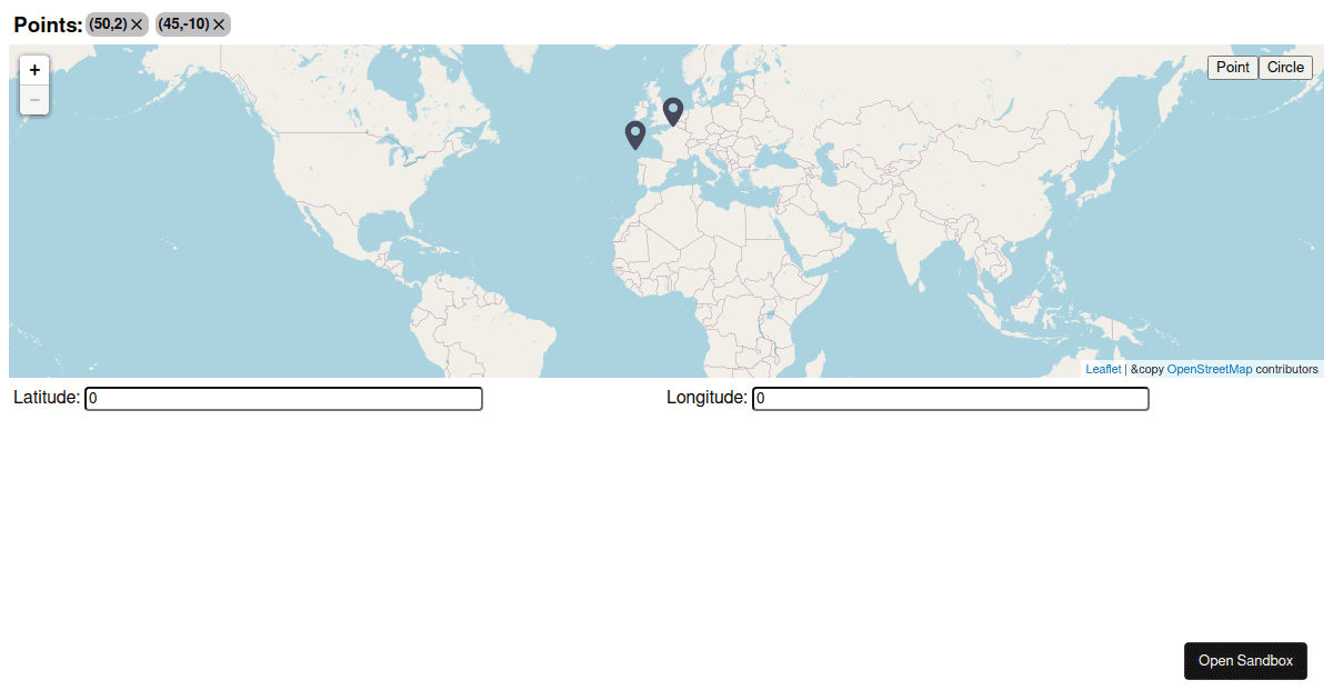 react-leaflet-location-picker Demo (forked) - Codesandbox