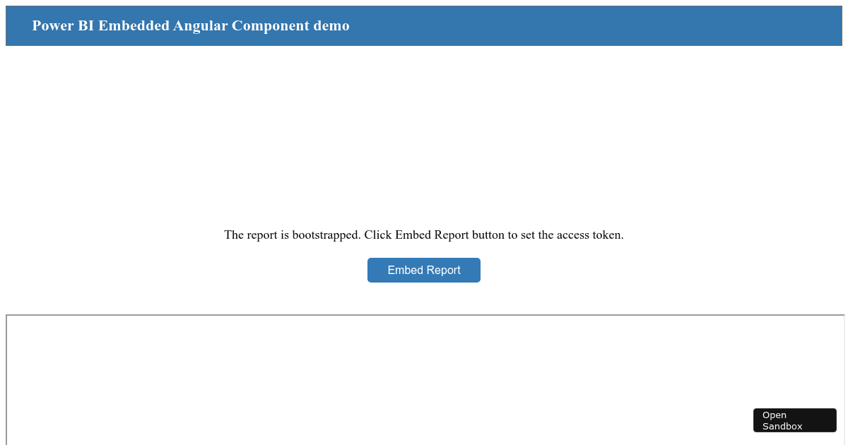Powerbi Embedded Angular Forked Codesandbox