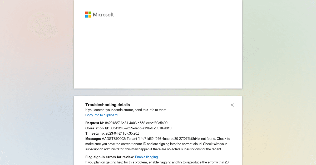 react-adal-example - Codesandbox