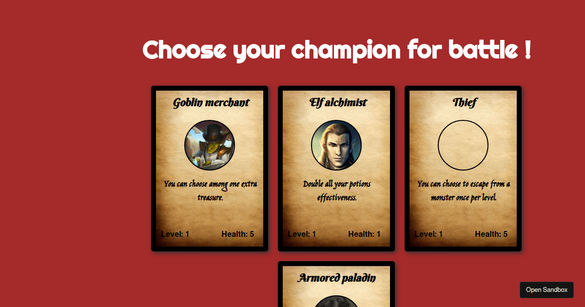 fantasy-card-game - Codesandbox