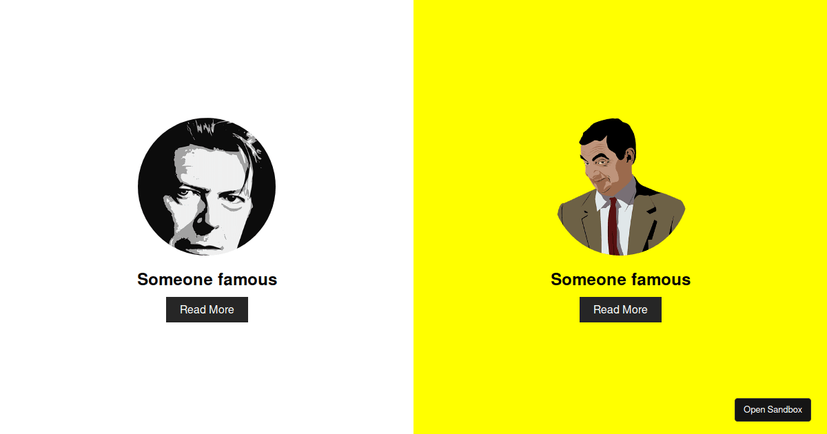 Split Screen - Codesandbox