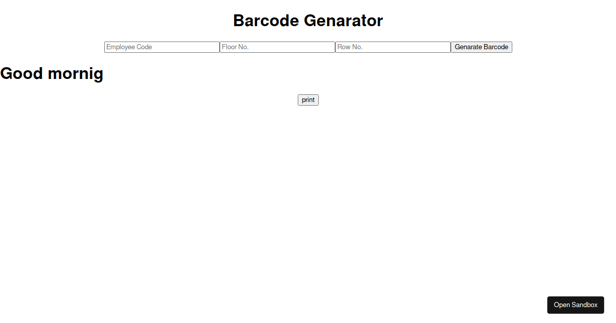 barcode-gen - Codesandbox
