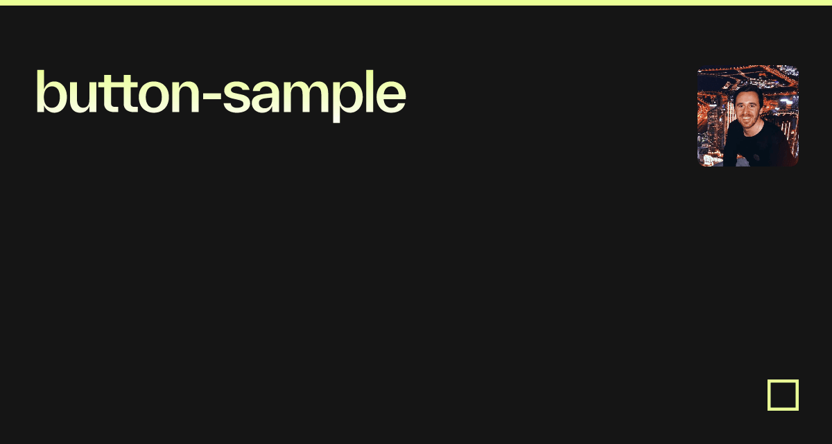 button-sample - Codesandbox