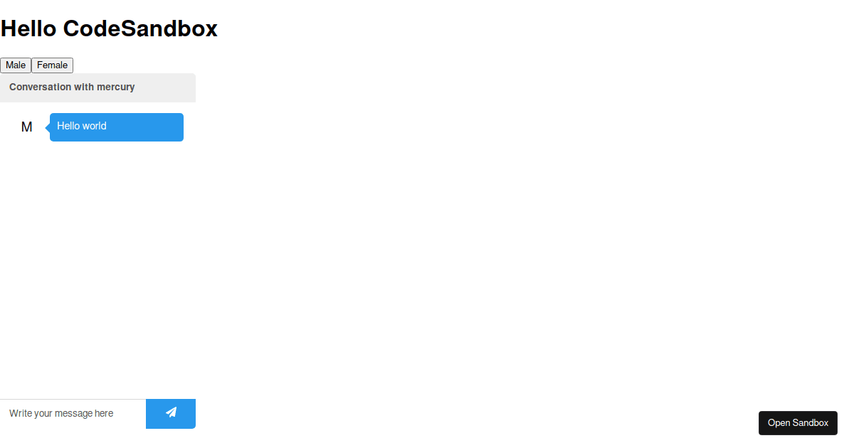 react-chatbot-kit-avatar-demo - Codesandbox