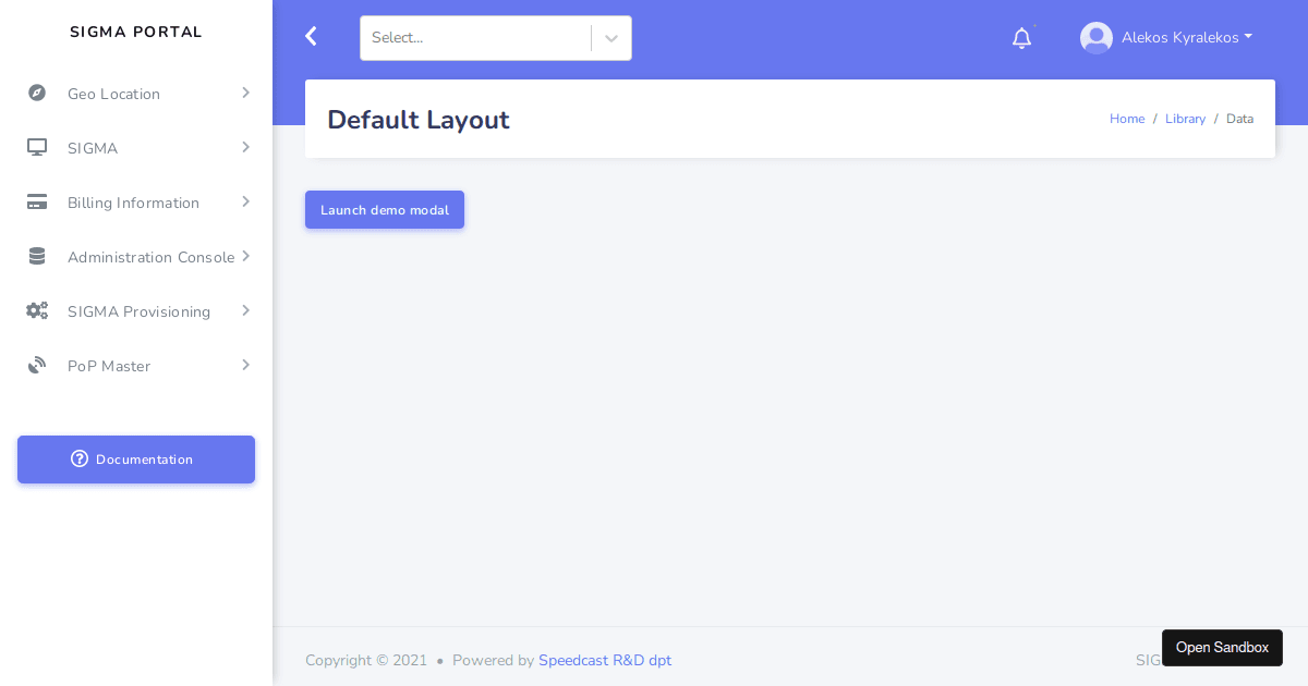 dashboard template (forked) - Codesandbox