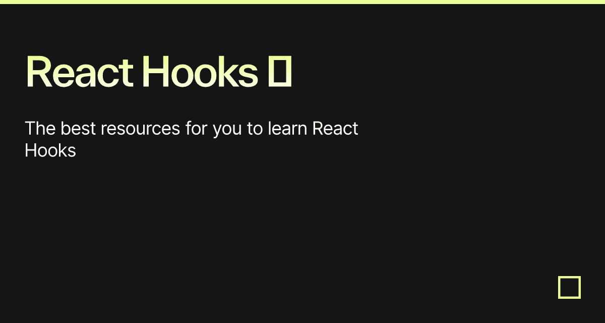 React Hooks 🎣 - Codesandbox
