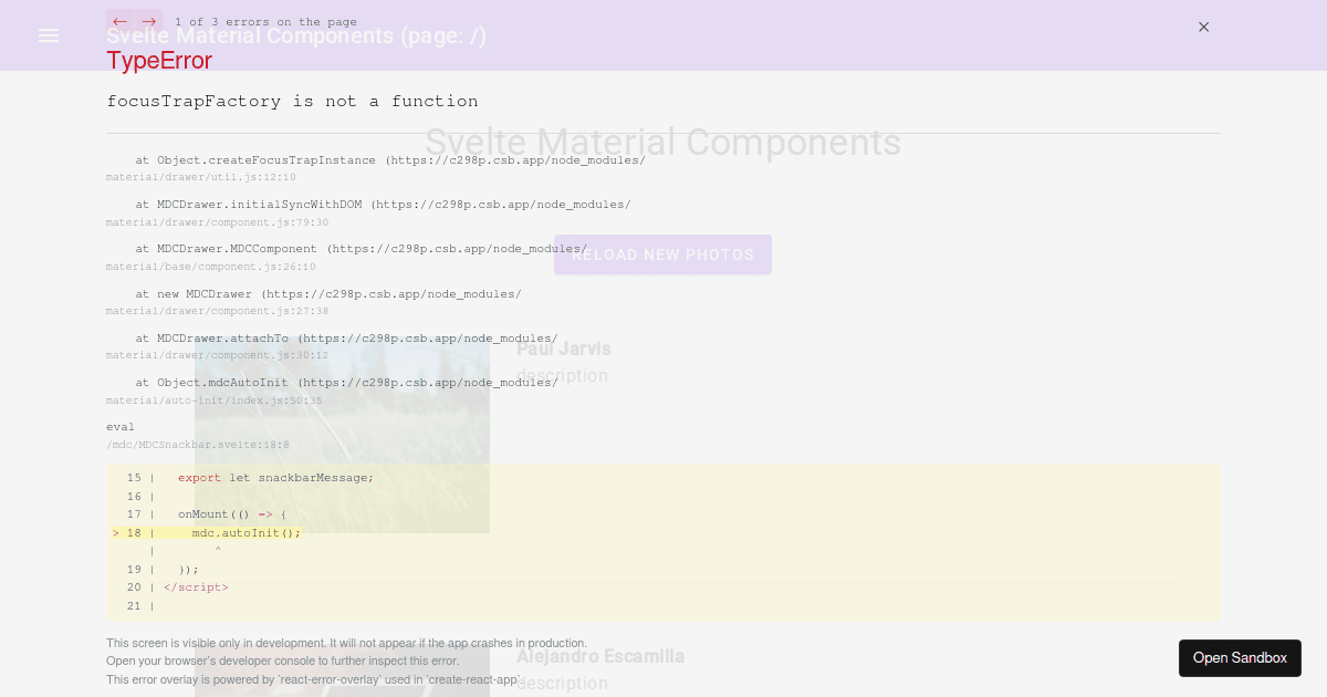 svelte-material - Codesandbox