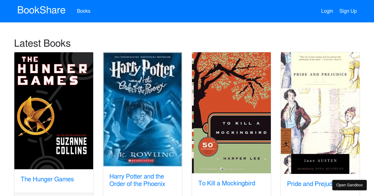 bookshare-project-react - Codesandbox