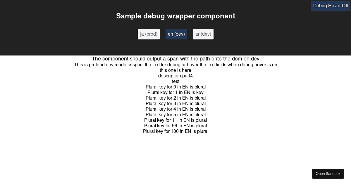 react-i18next playground - Codesandbox