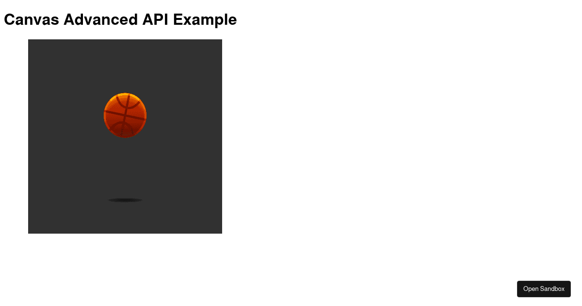 RIVE BALL TIMELINE - Codesandbox